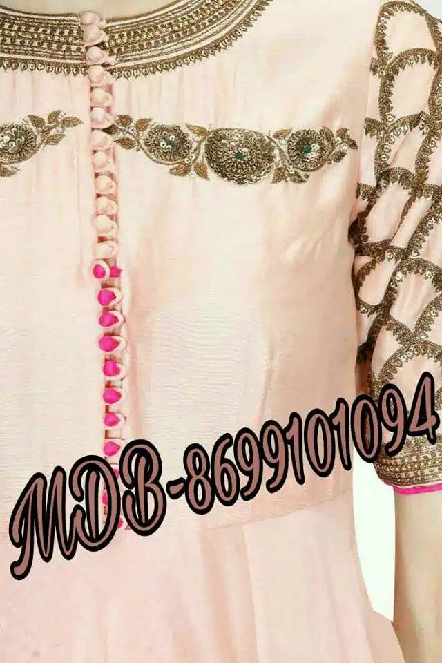 Hand Work Embroidery Designs On Neck