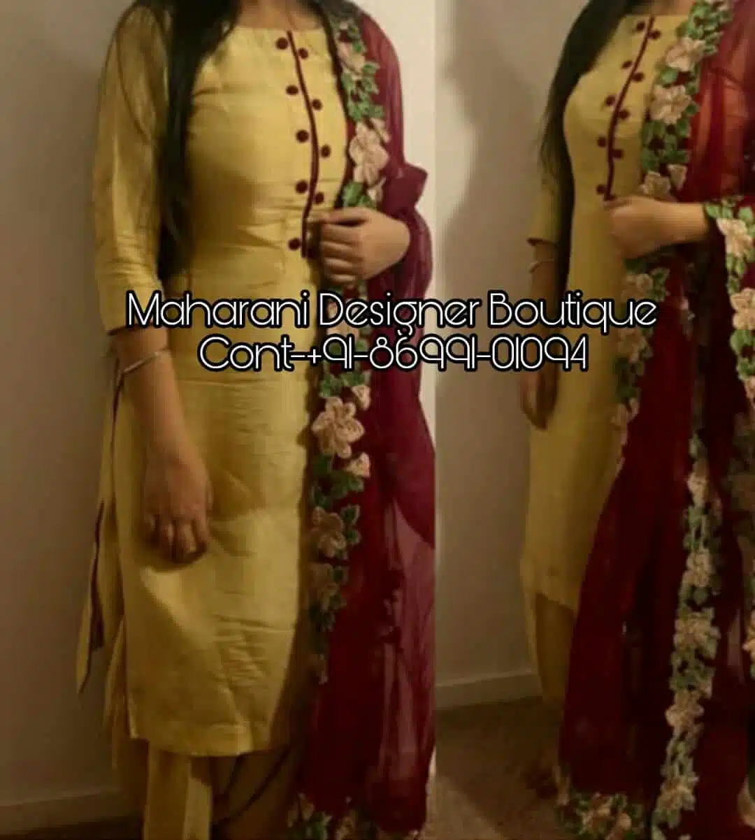 Salwar Suit Back Designs